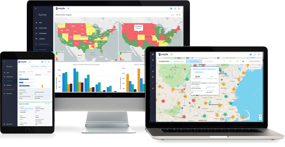 Entytle | Recurring Revenue platform | Drive installed base revenue
